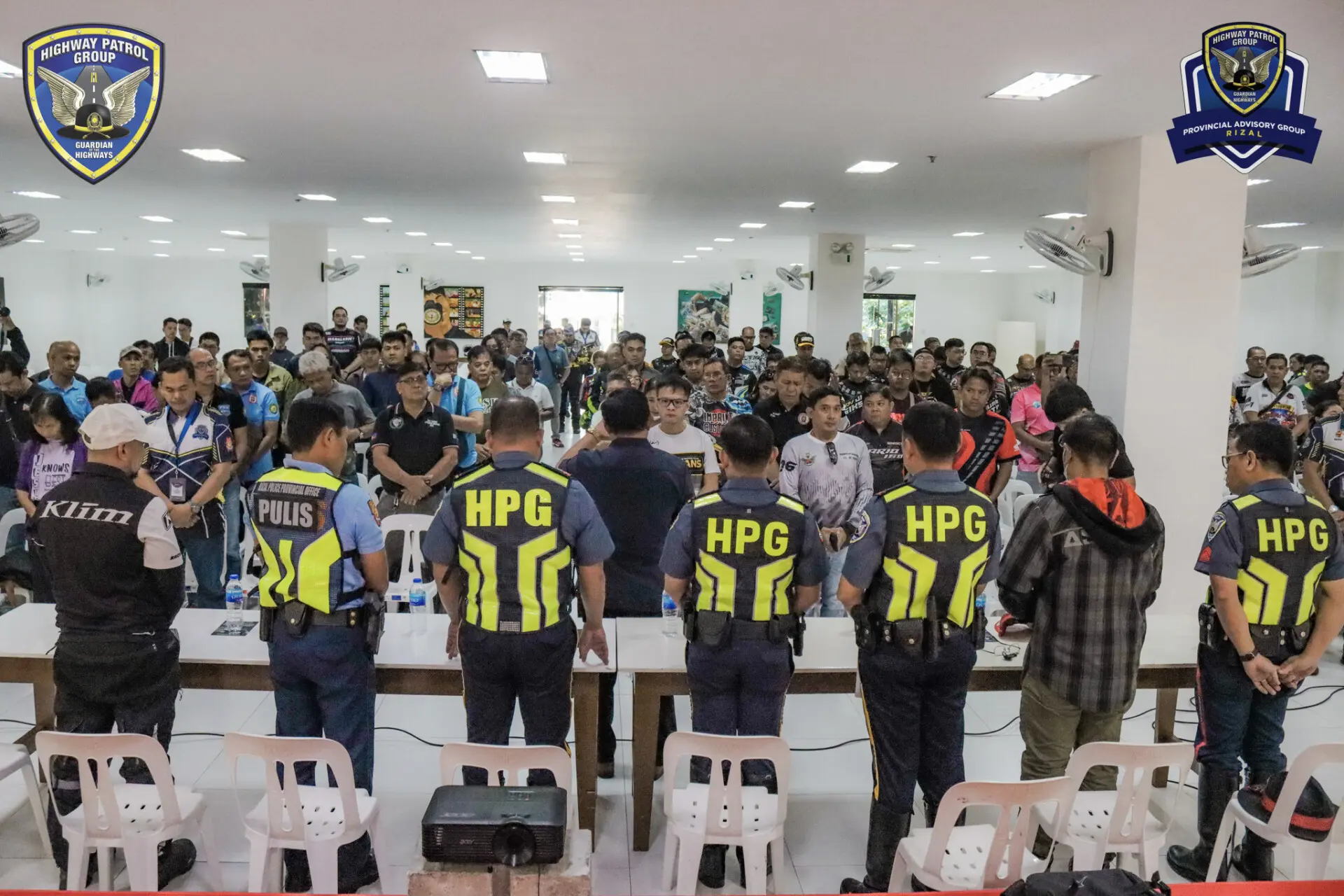 Bike Night Asia Philippines - Serbisyong Makatao Handog ng HPG sa Inyo ...