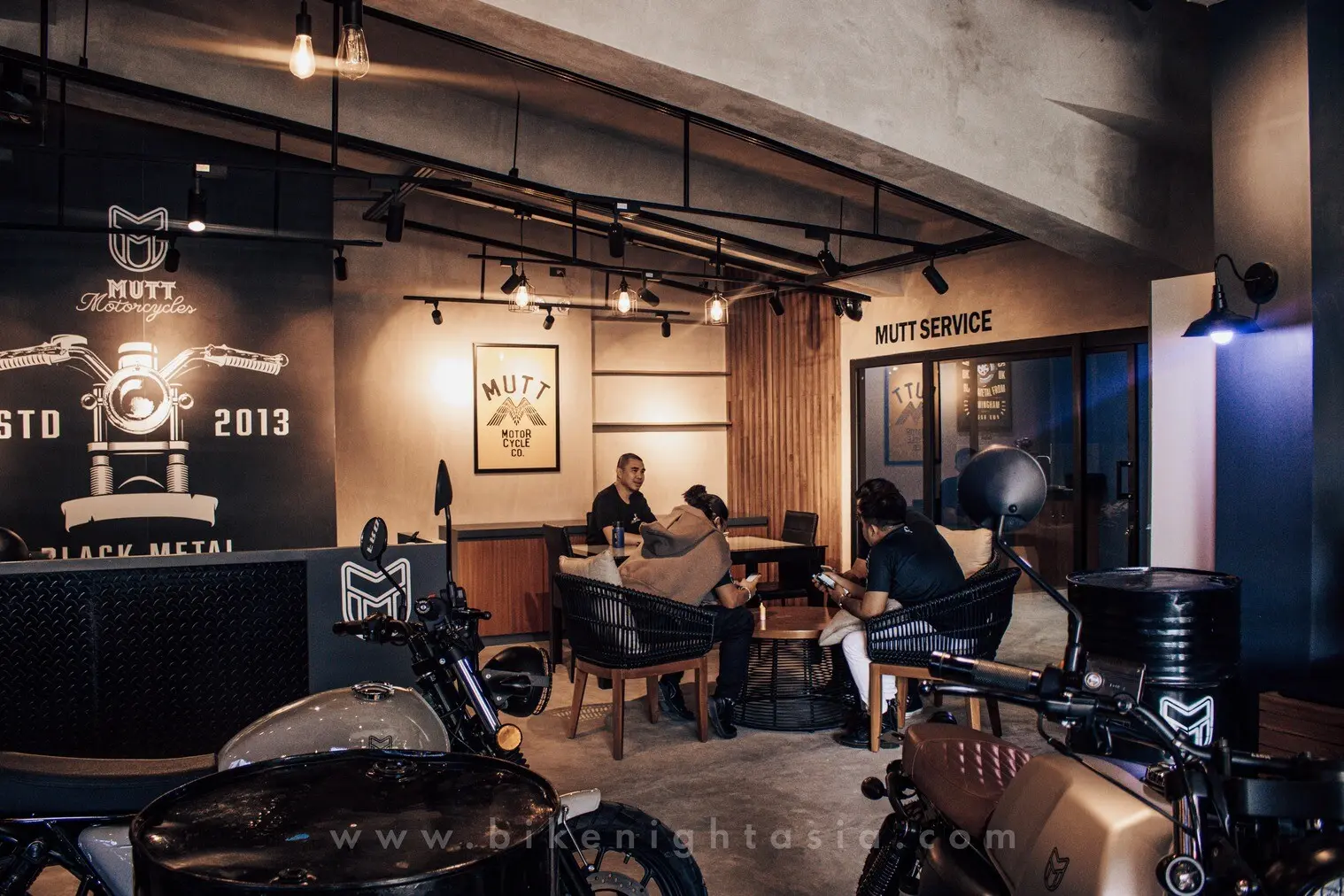Bike Night Asia Philippines - Mutt Motorcycles Newest Showroom in White ...