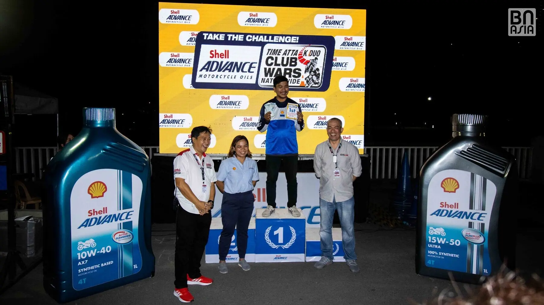 Bike Night Asia Philippines - Shell Advance Time Attack Duo Night Club Wars