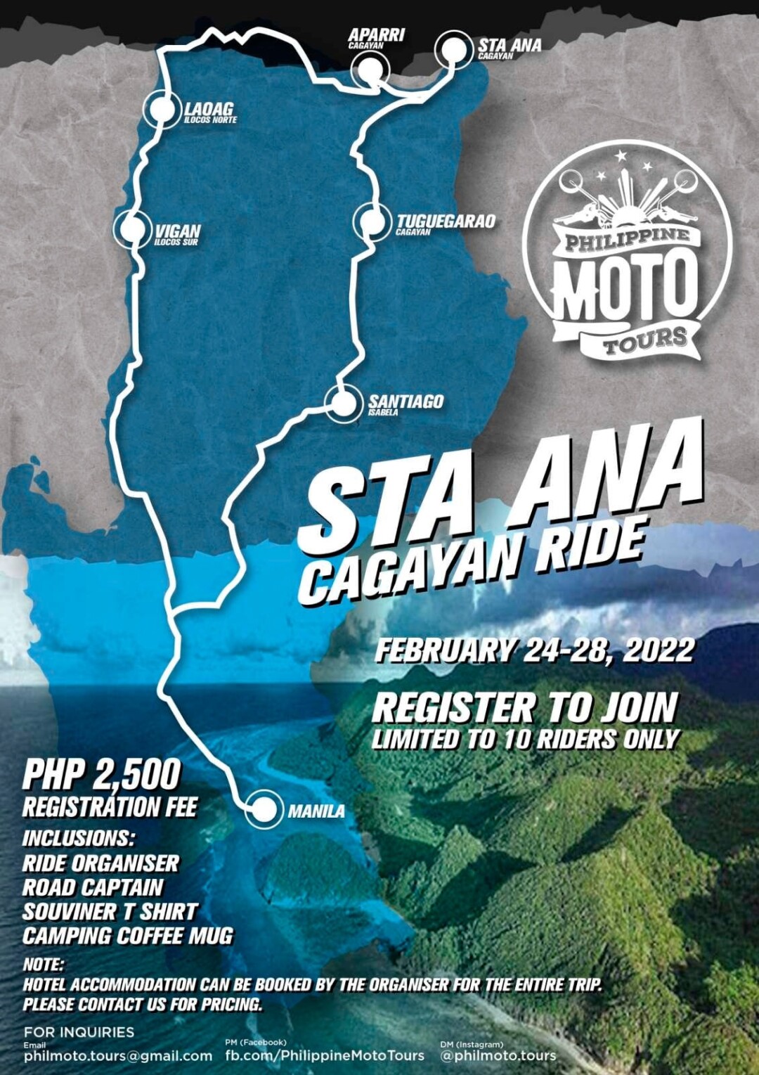 Bike Night Asia Philippines - Philippine Moto Tours Sta. Ana Cagayan Ride