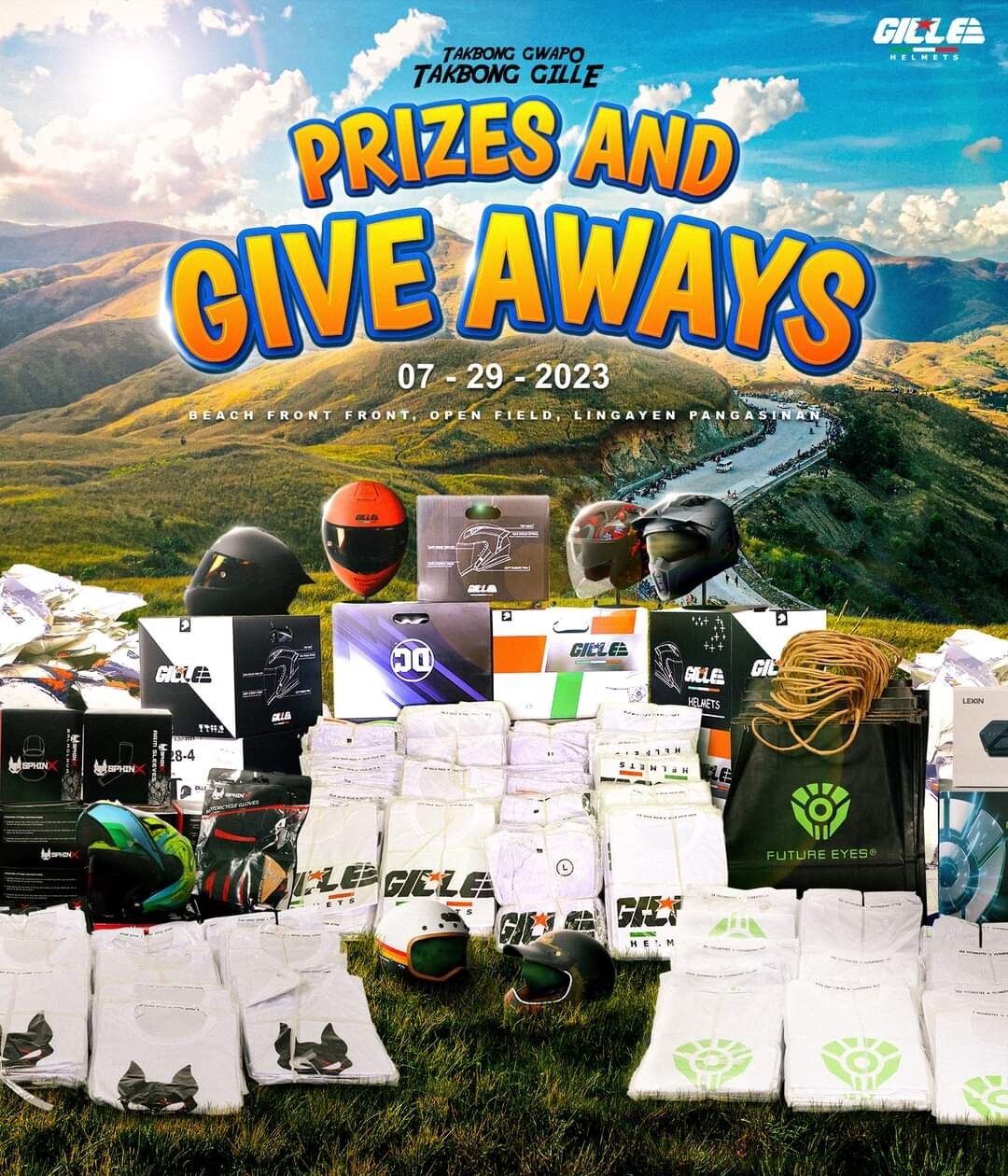 Bike Night Asia Philippines - Gille Prices and Give Aways