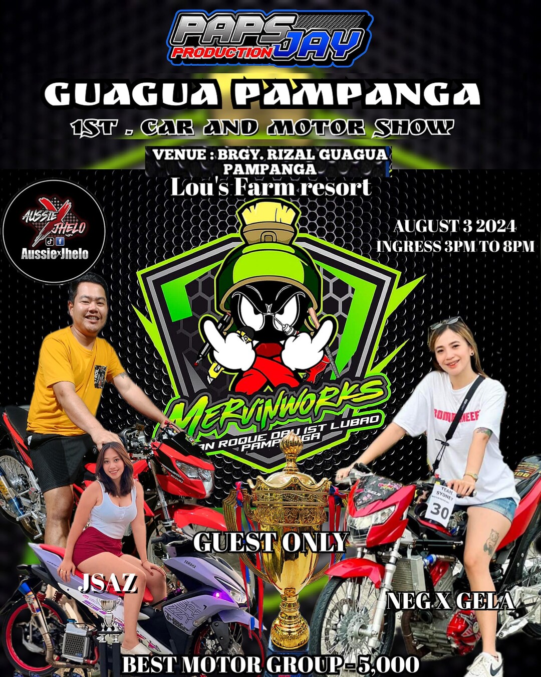 Bike Night Asia Philippines - GUAGUA PAMPANGA 1ST CAR AND MOTOR SHOW