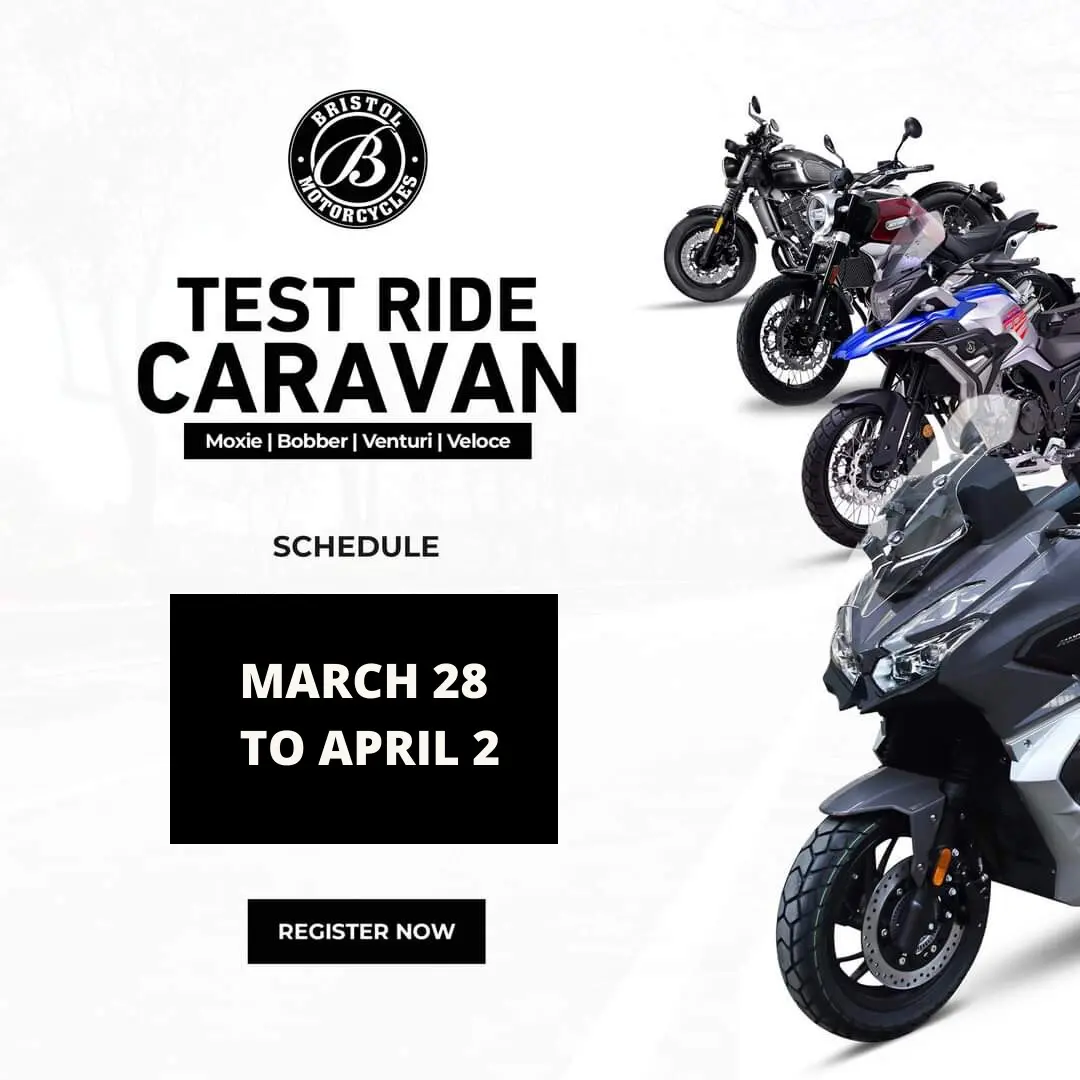 Bike Night Asia Philippines - Test ride caravan