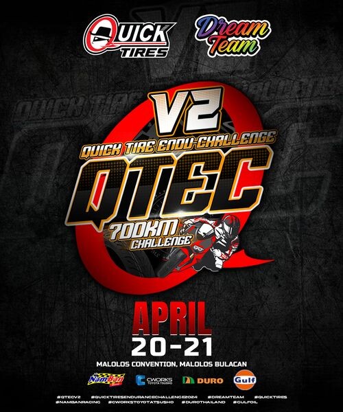 Bike Night Asia Philippines - V2 QUICK TIRE ENDU CHALLENGE QTEC 700KM