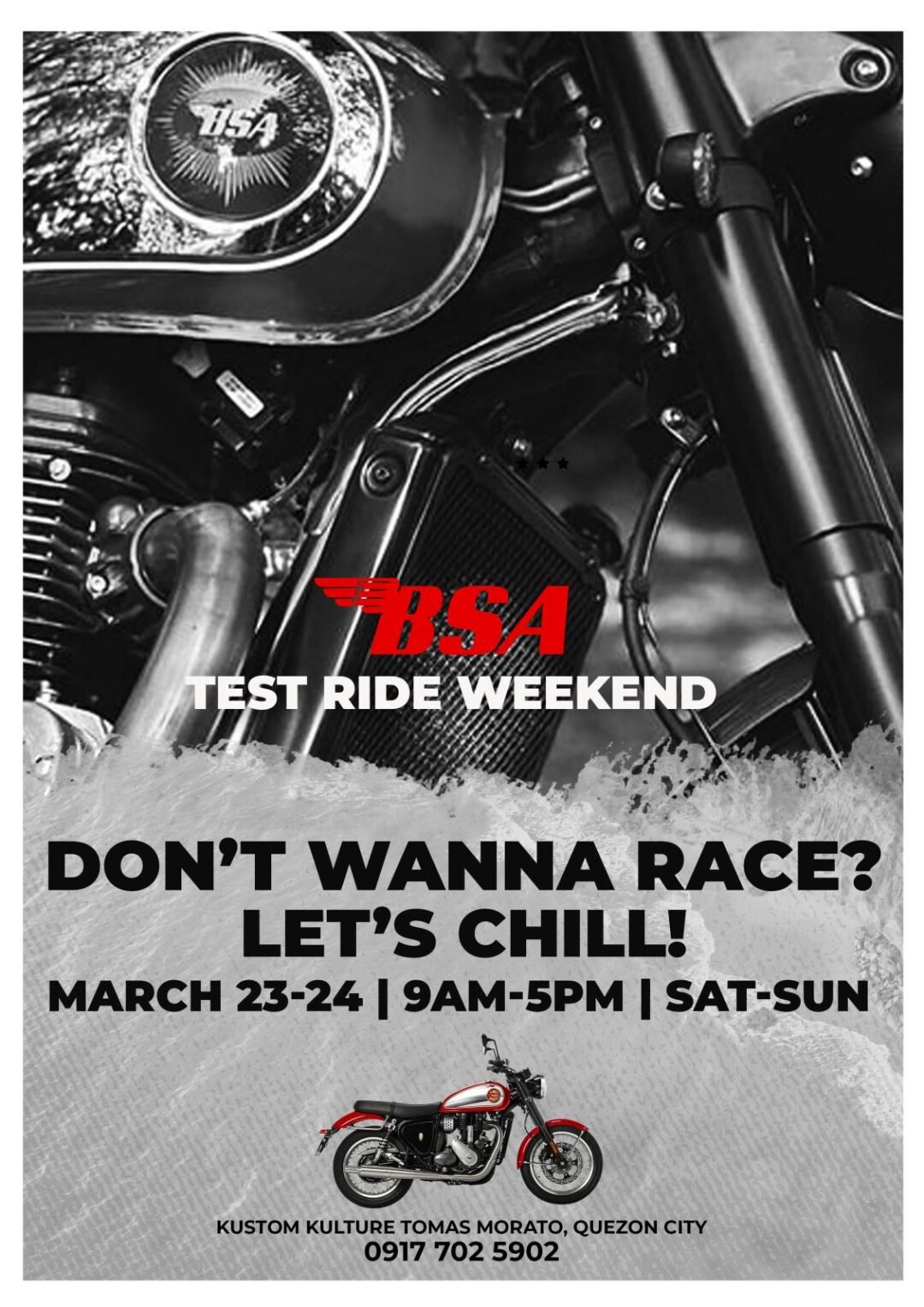 Bike Night Asia Philippines - BSA TEST RIDE WEEKEND