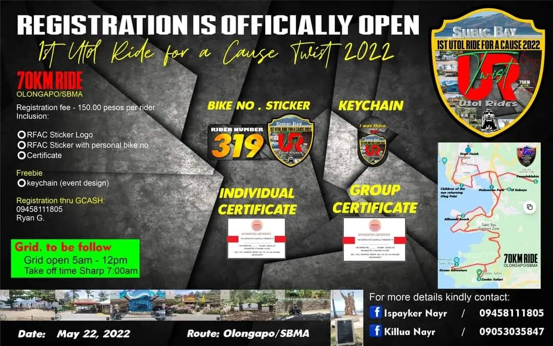 Bike Night Asia Philippines - FIRST UTOL RIDE FOR A CAUSE