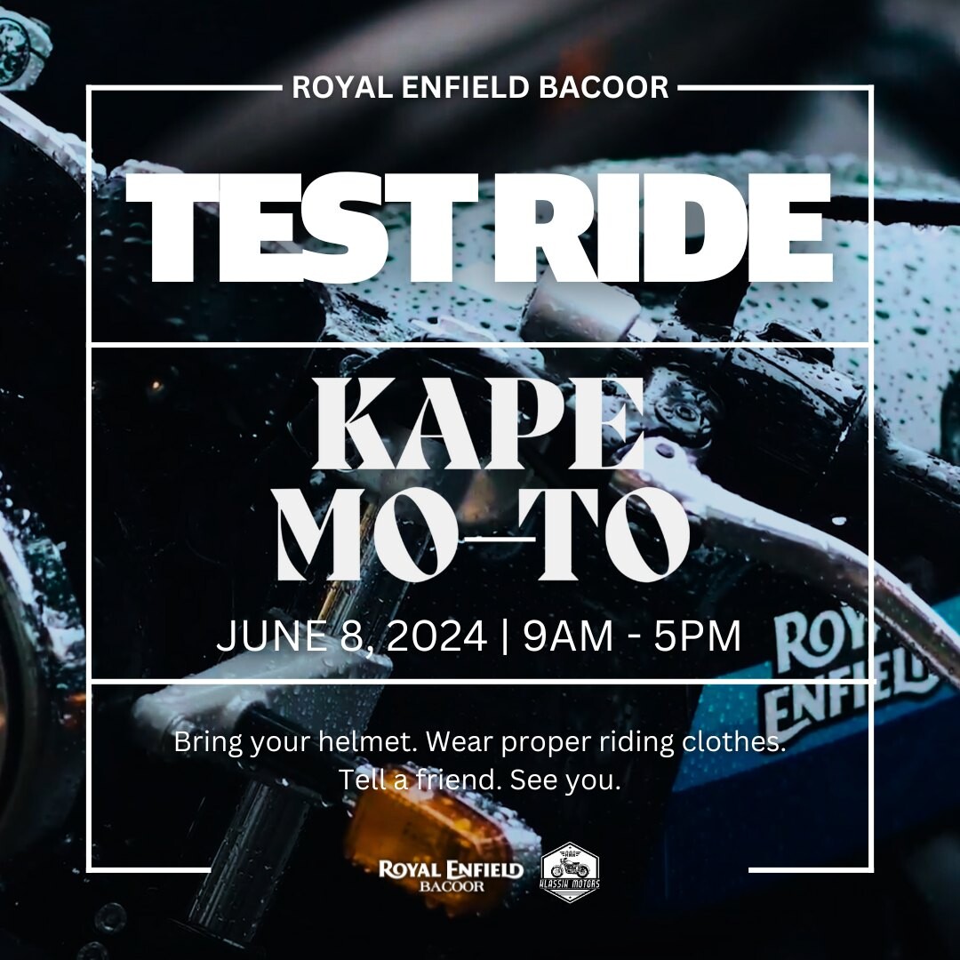 Bike Night Asia Philippines - ROYAL ENFIELD TEST RIDE