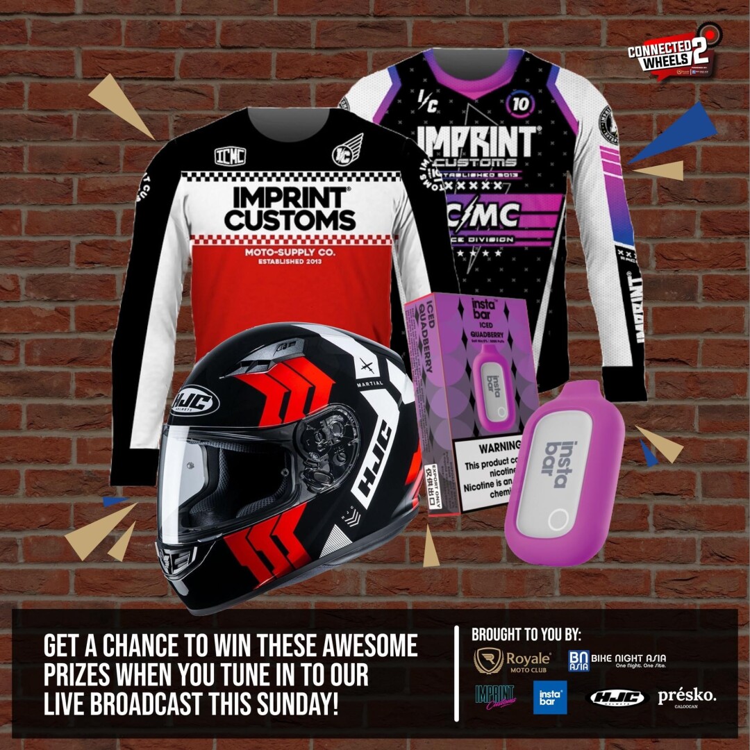 Bike Night Asia Philippines - Connected 2 Wheels Prizes