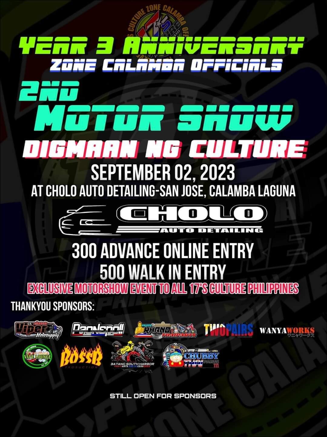 Bike Night Asia Philippines - 2nd Motor Show Digmaan Ng Culture