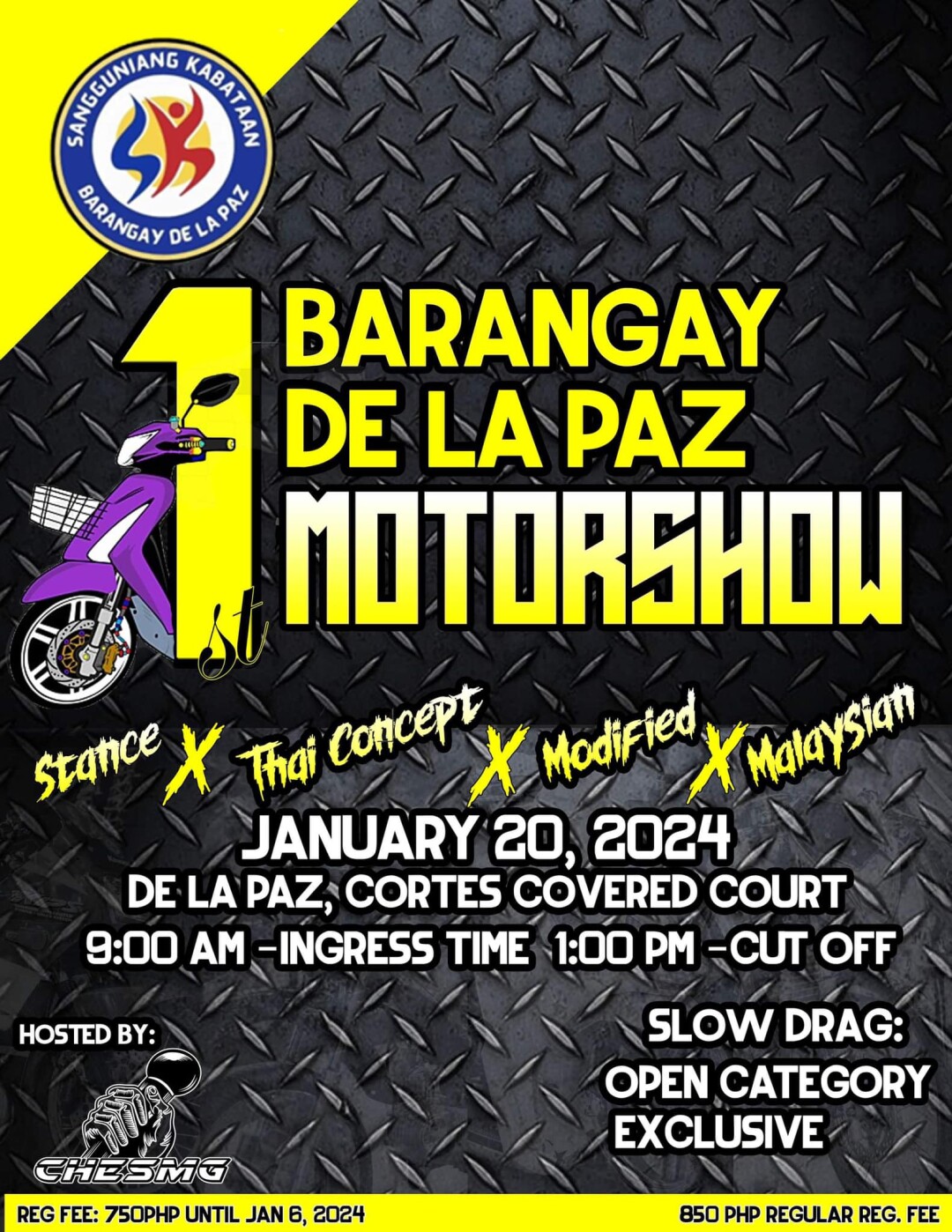 Bike Night Asia Philippines - 1st BARANGAY DE LA PAZ MOTORSHOW