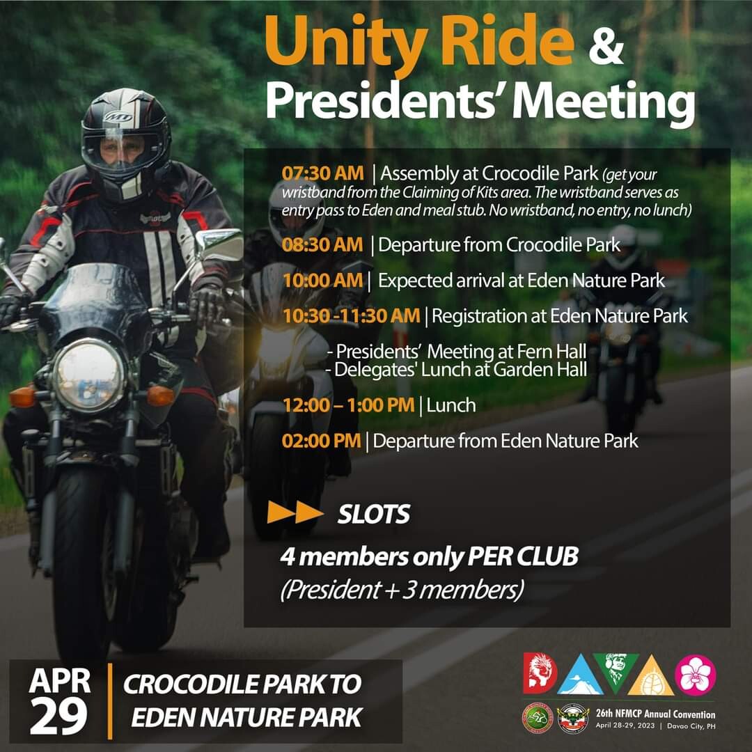 Bike Night Asia Philippines - Unity Ride & Presidents' Meeting